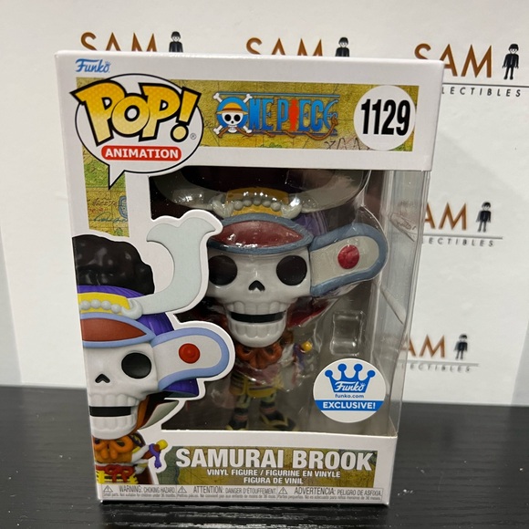 Funko | Other | Funko Pop One Piece Samurai Brook 129 Exclusive ...